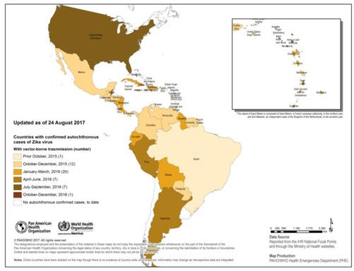 Regional Zika Epidemiological Update (Americas) August 25, 2017 - PAHO ...