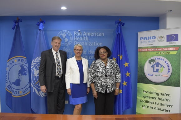 EU Ambassador visits PAHO/WHO Belize Country Office - PAHO/WHO | Pan ...