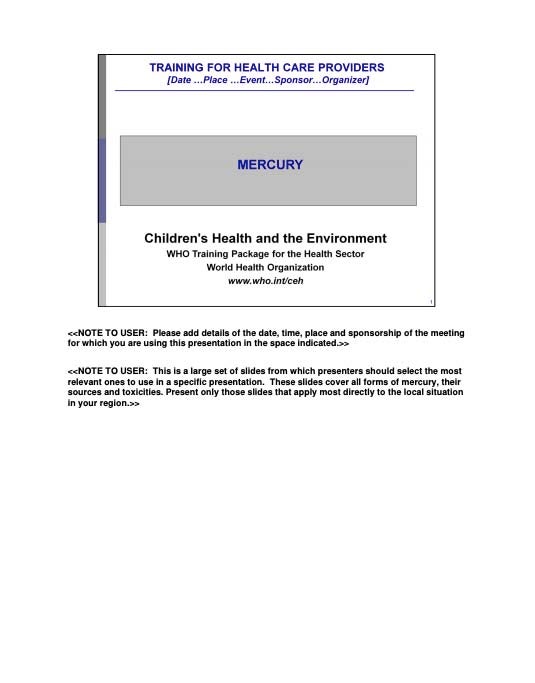 Training materials - PAHO/WHO | Pan American Health Organization