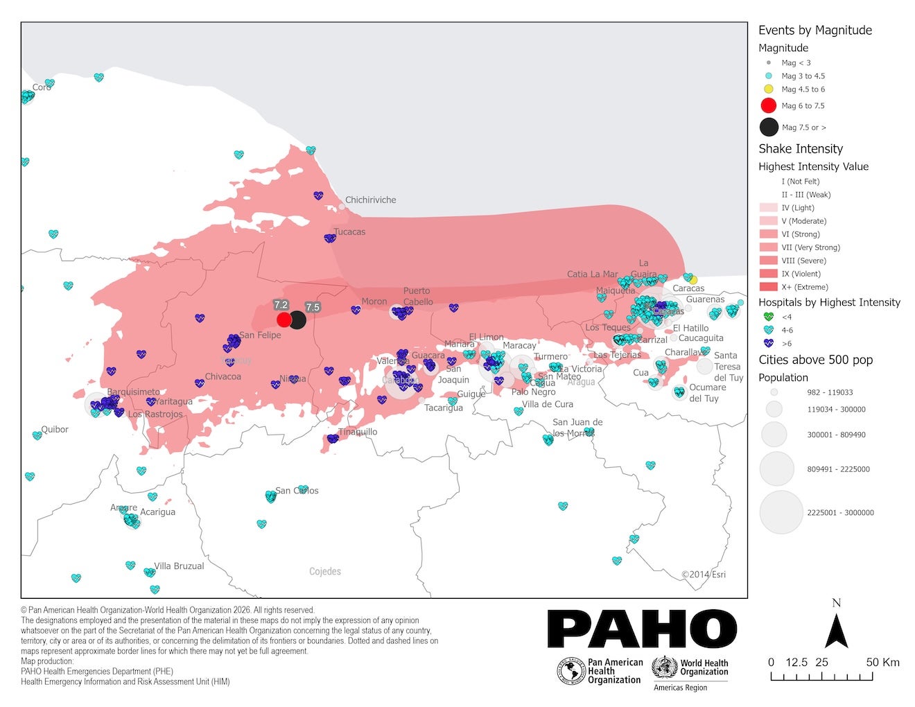 Venezuela Earthquake Response 2026 - PAHO/WHO | Pan American Health ...