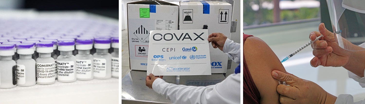 Chegada das vacinas COVID-19 às Américas por meio da COVAX - OPAS/OMS ...