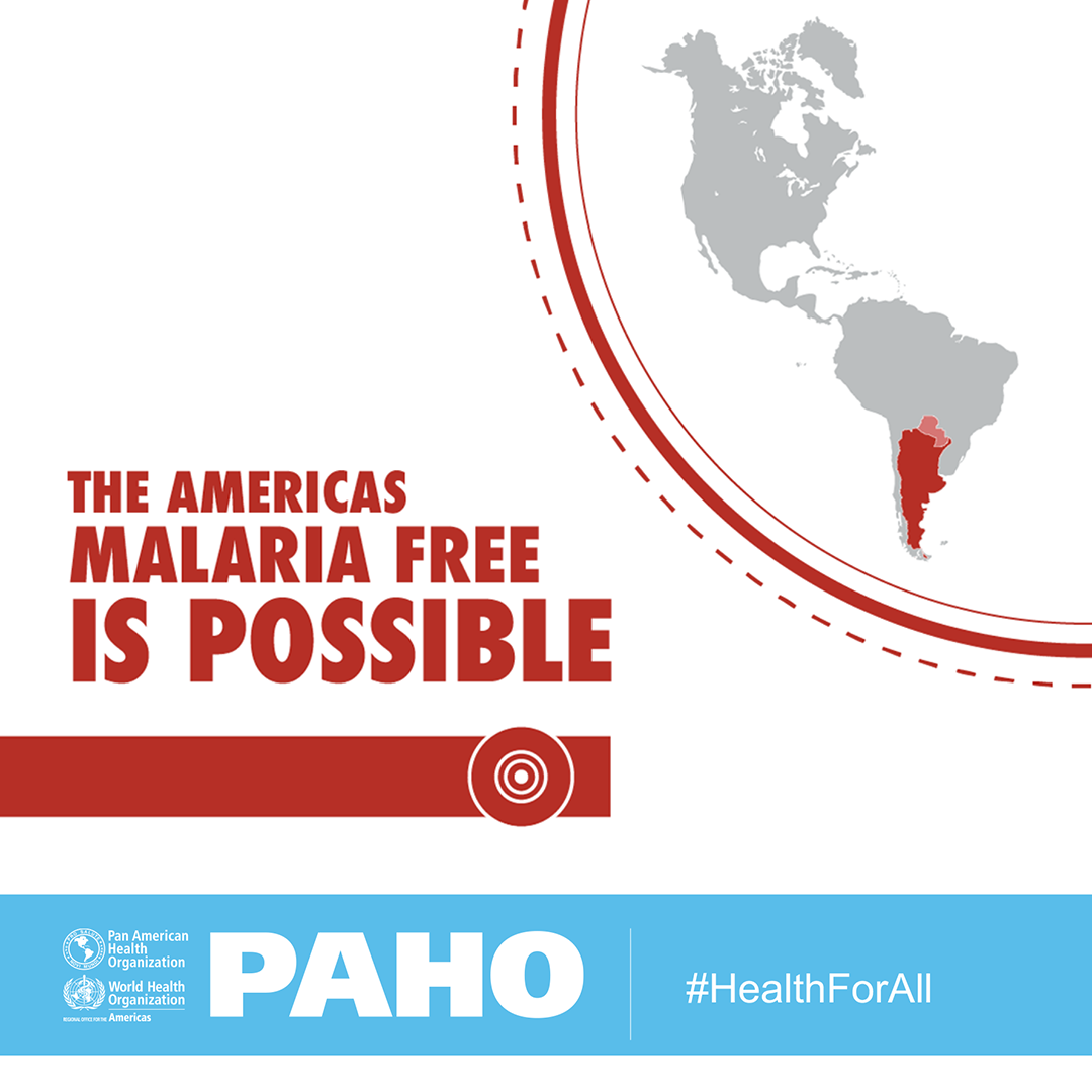 Argentina has been certified as malaria-free country - PAHO/WHO | Pan ...