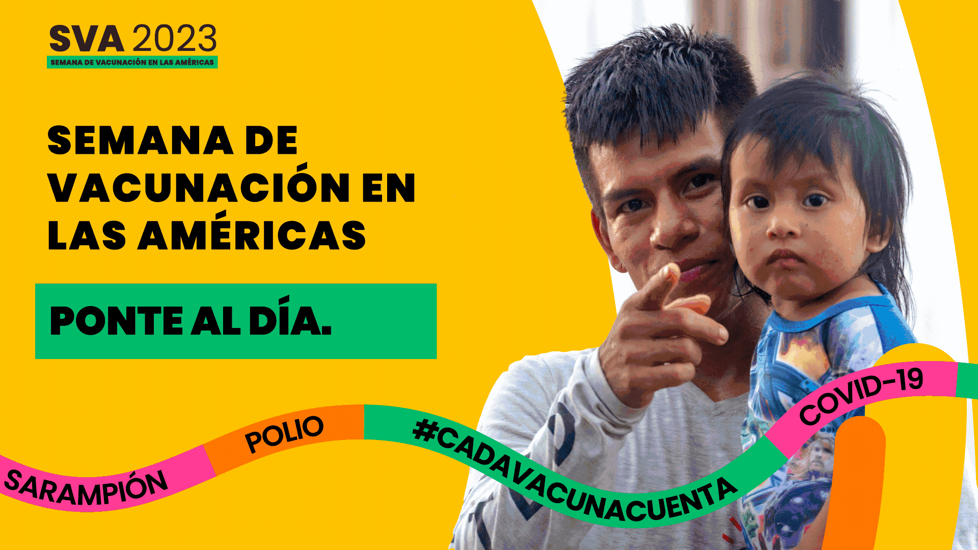 Semana De Vacunación En Las Américas 2023 Ops Oms Organización