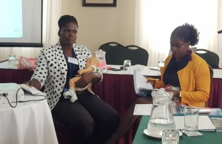 PAHO/WHO continues to support the Ministry of Health’s Baby Friendly ...