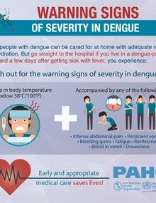 Social Media Postcards: Warning signs of severity of dengue (JPG ...