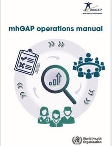 mhGAP operations manual - PAHO/WHO | Pan American Health Organization