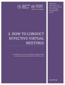 How to Conduct Effective Virtual Meetings (Methodologies for ...