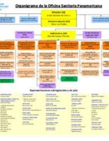 Organigrama de la Oficina Sanitaria Panamericana - OPS/OMS ...