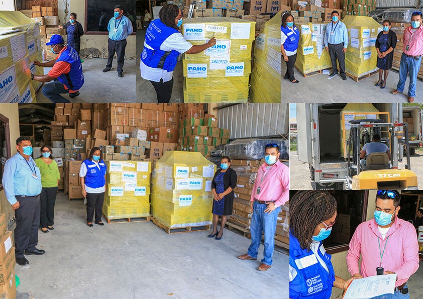 PAHO/WHO Belize Makes additional Donation to the Ministry of Health ...