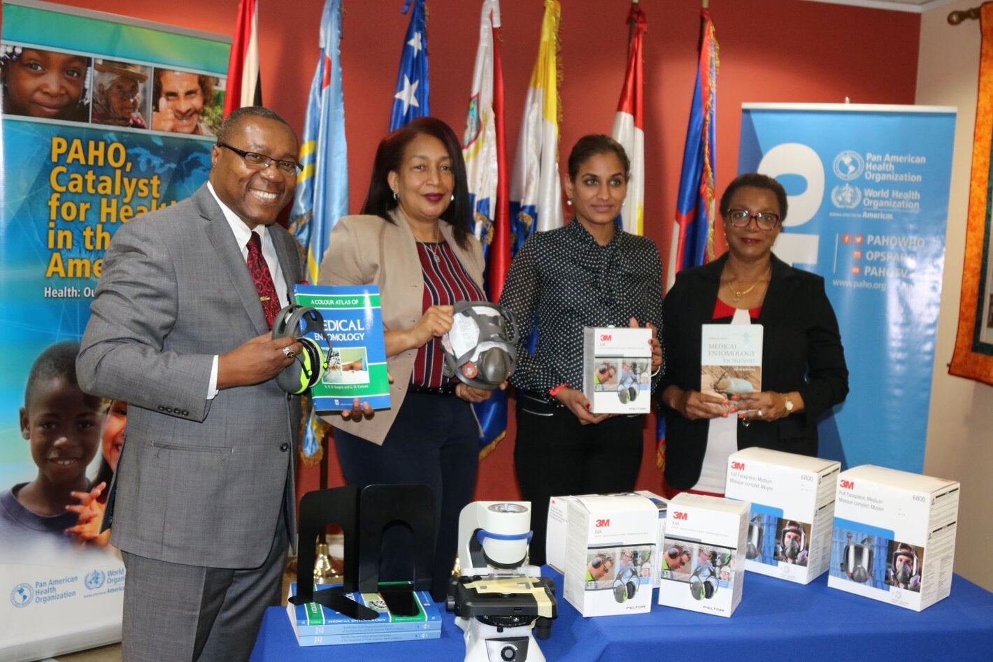 Vector Control Equipment Handover - PAHO/WHO | Pan American Health ...