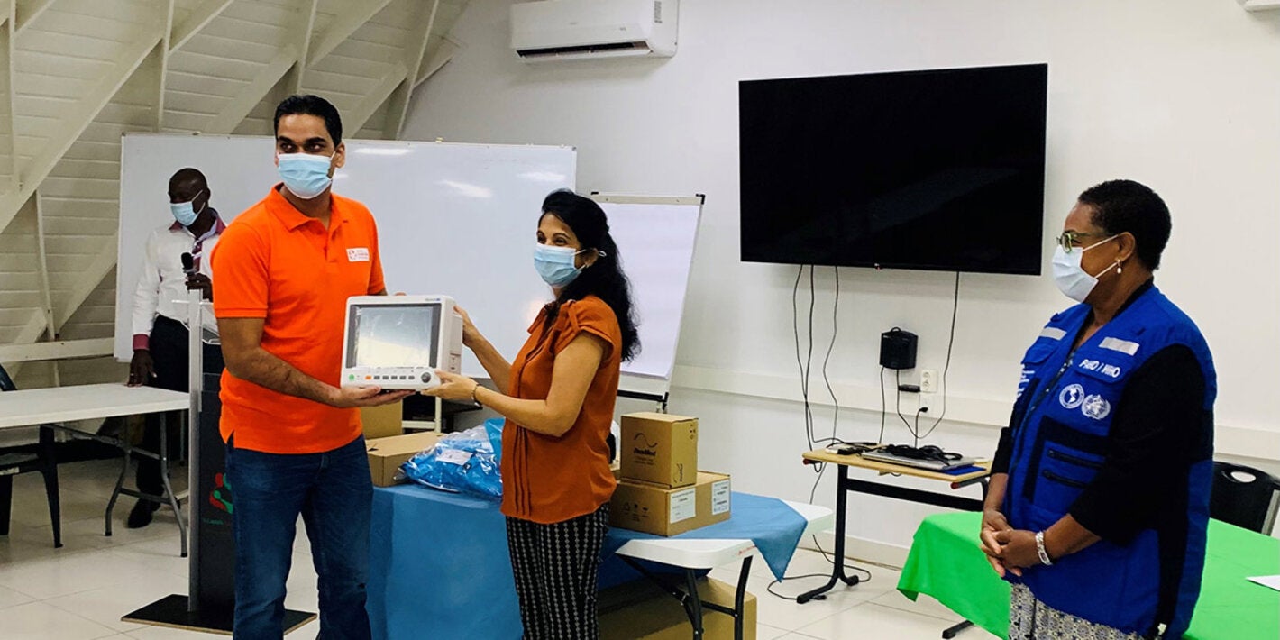 Strengthening COVID-19 case management in Suriname - PAHO/WHO | Pan ...