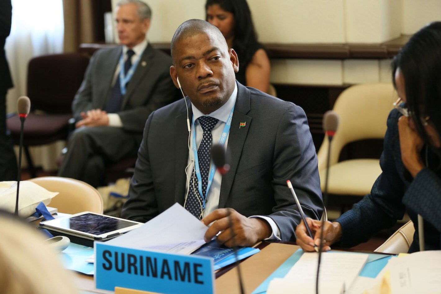 Suriname elected Vice-President of the 70th World Health Assembly ...