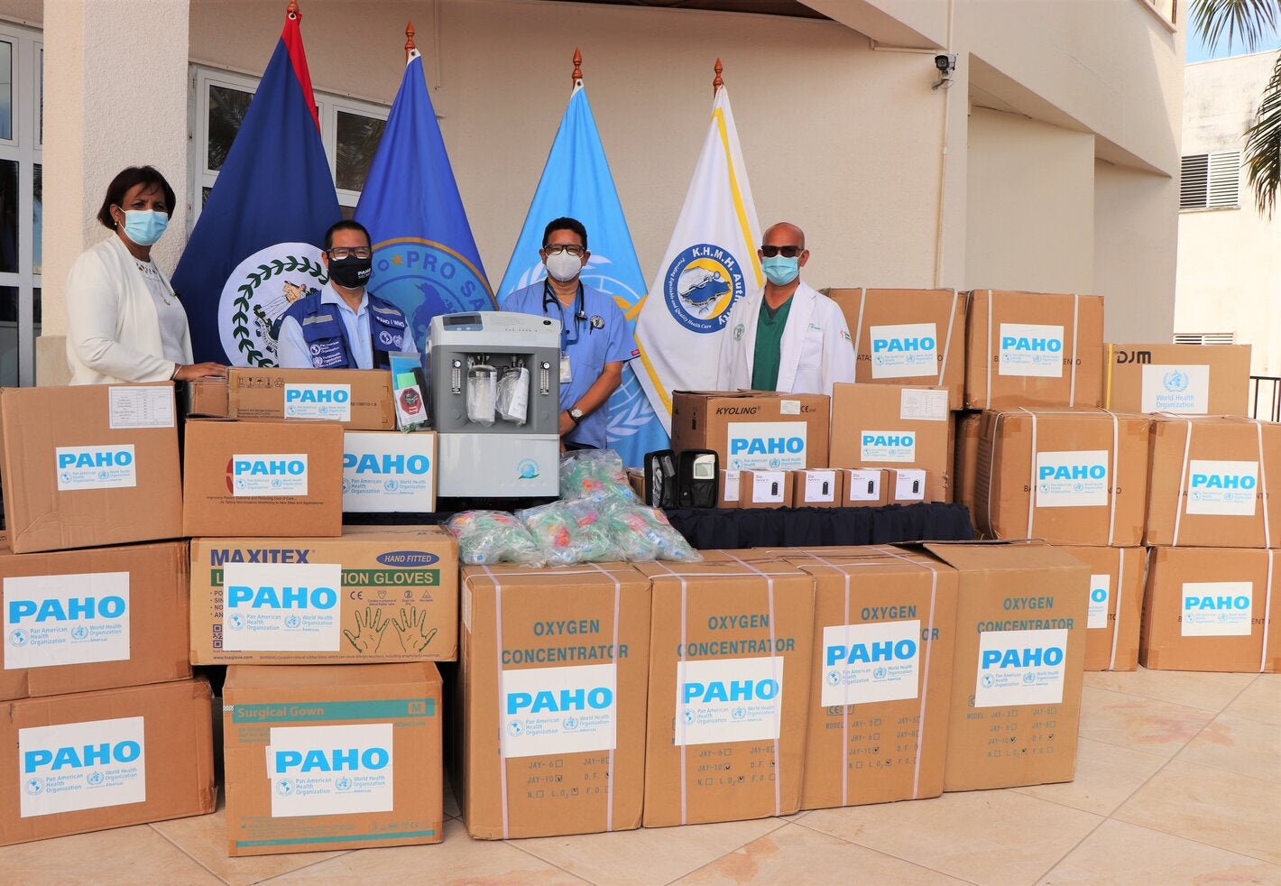 PAHO/WHO donates Personal Protective Equipment (PPEs) and Biomedical ...