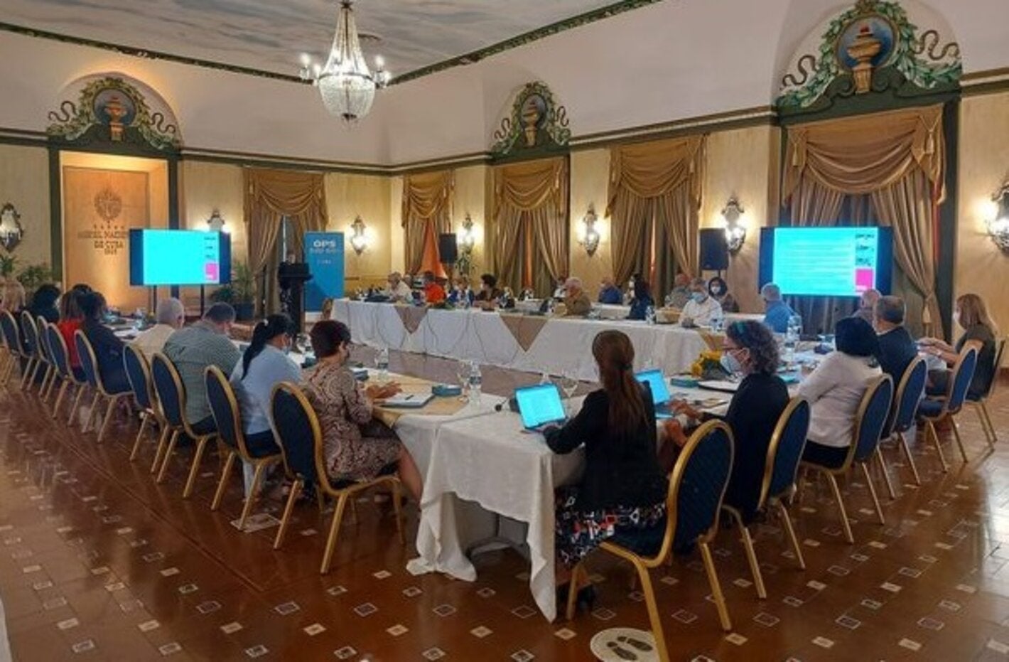 OPS/OMS en CUBA realiza balance de su cooperación técnica y recibe reconocimiento del MINSAP ...