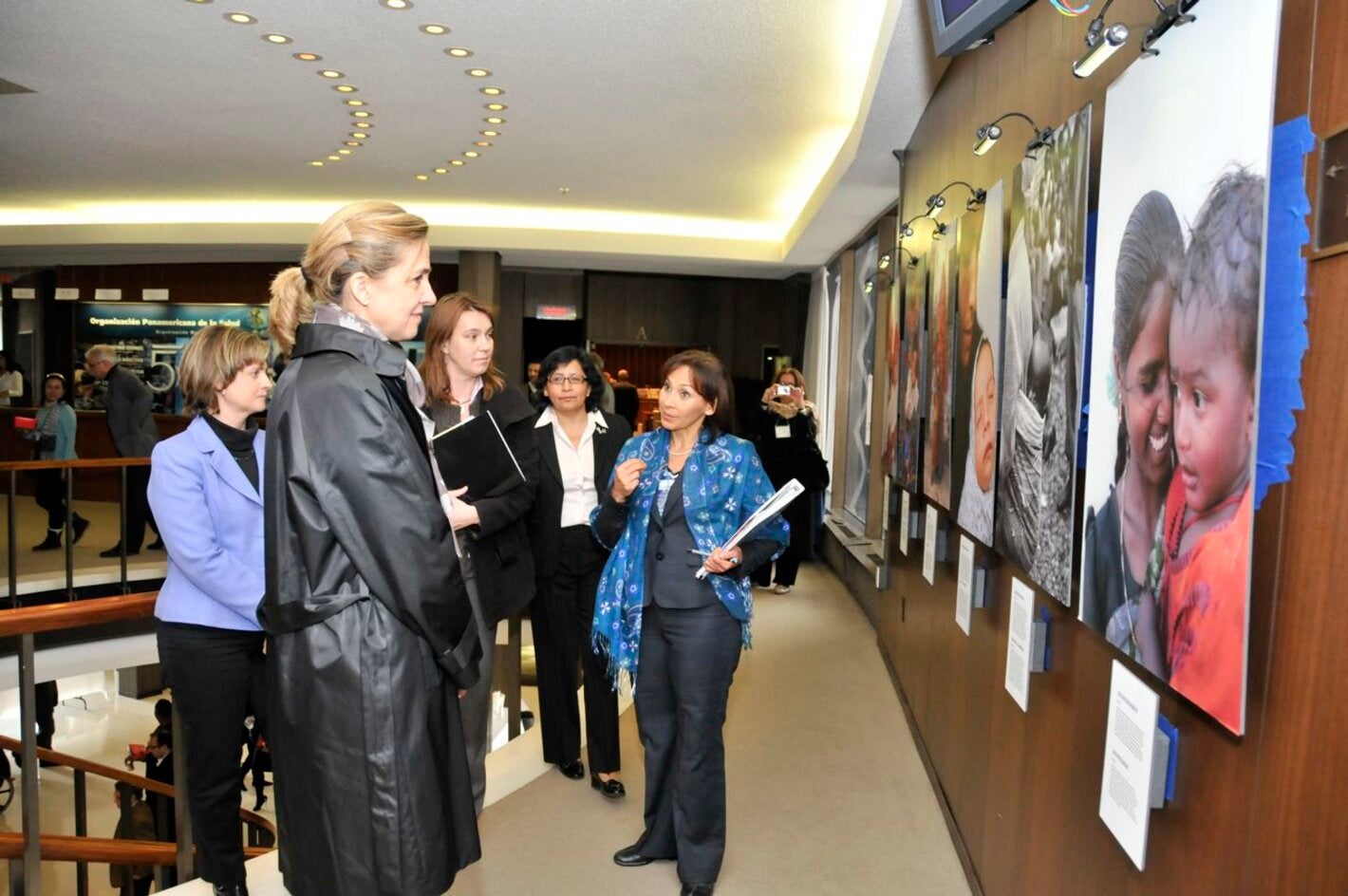 Her Royal Highness the Infanta Doña Cristina of Spain visits ...