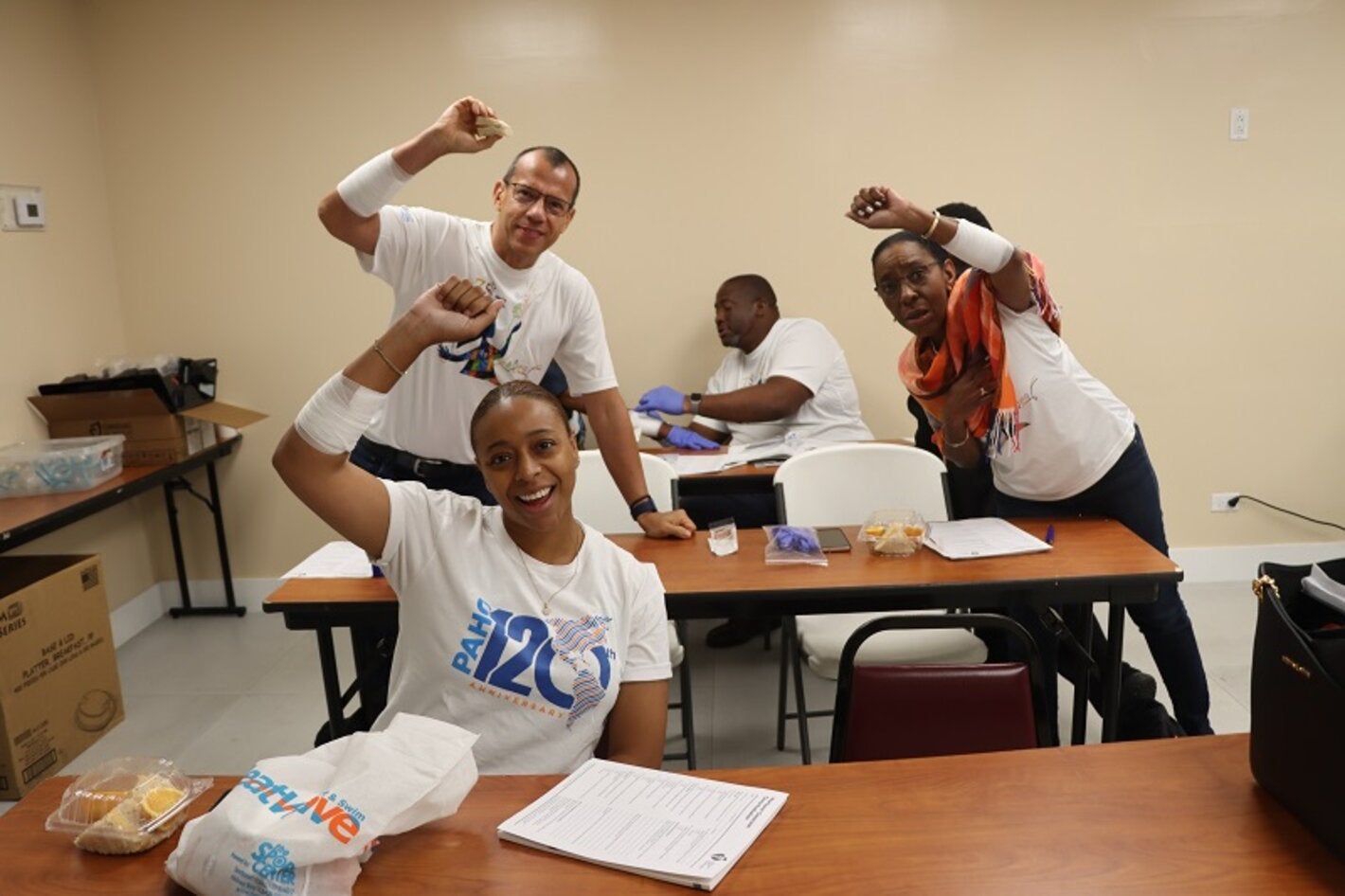 Sayy Oww -The PAHO/WHO team gets certified in First Aid. - PAHO/WHO ...