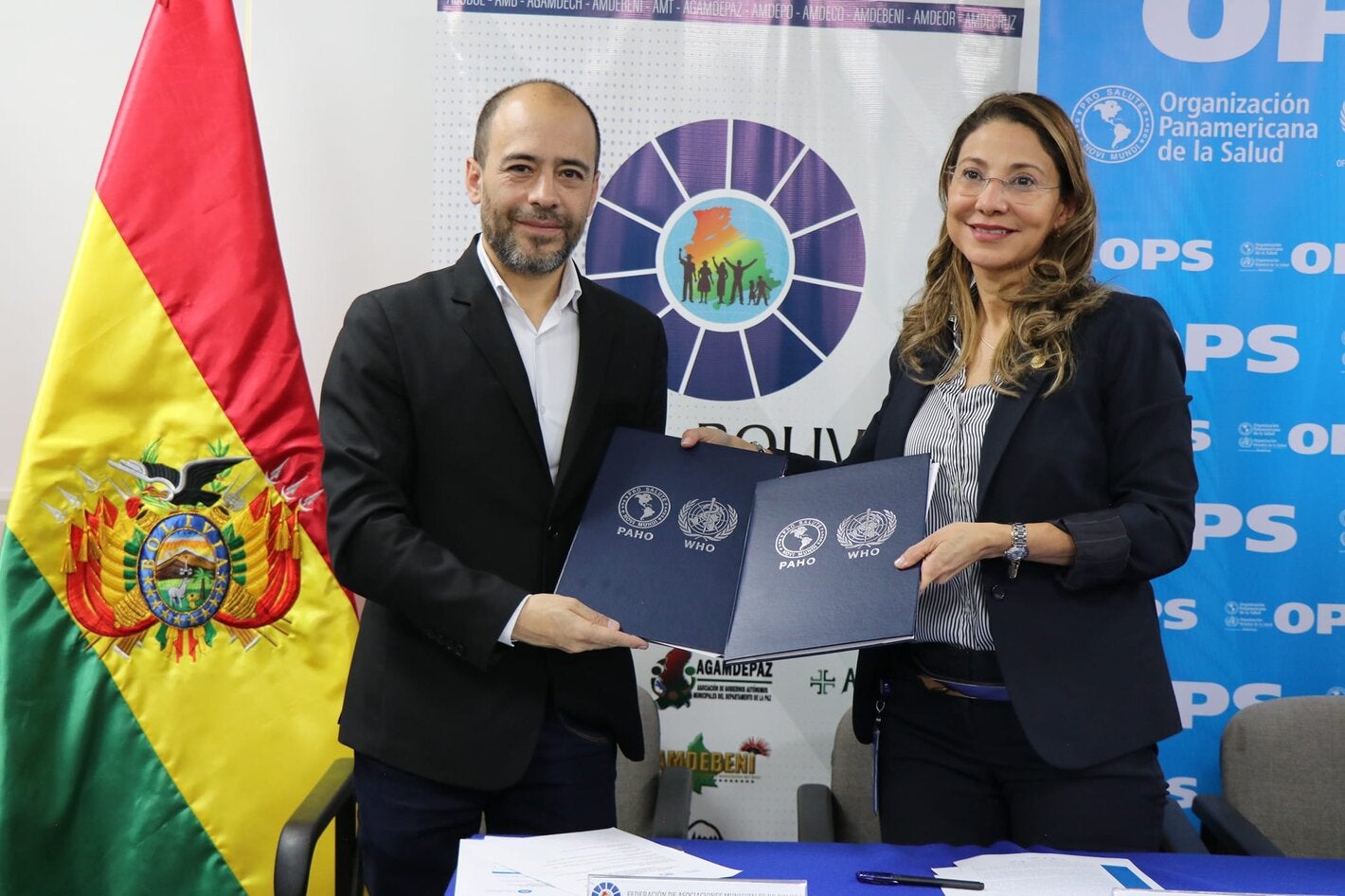 La FAM- Bolivia y la OPS firman acuerdo de cooperación técnica para fortalecer las políticas ...