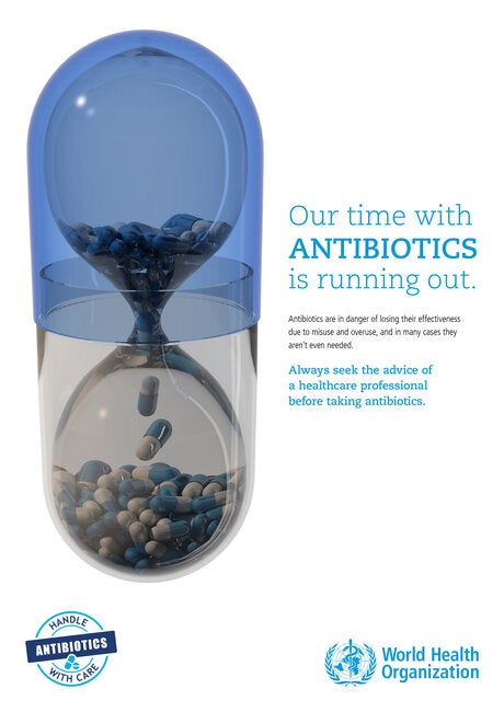 World Antibiotic Awareness Week 2017: Poster "Our time with antibiotics ...