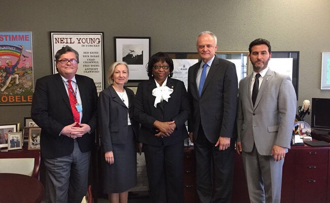 PAHO Director meets with Canadian officials to discuss cooperation for ...