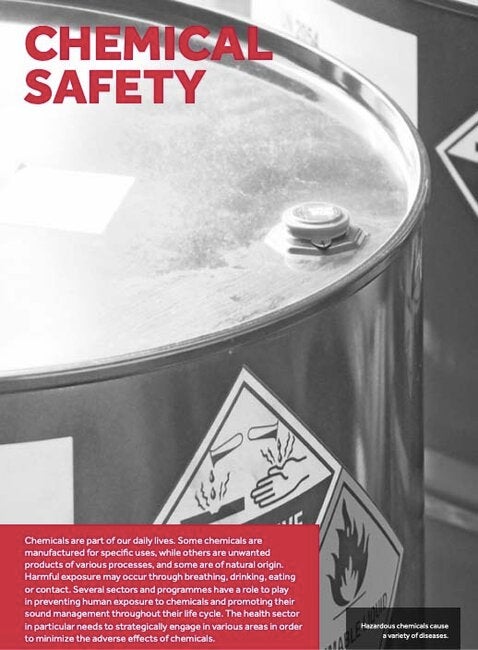 Infographic - Chemical safety - PAHO/WHO | Pan American Health Organization