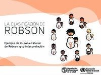La clasificación de Robson: Ejemplo de informe tabular de Robson y su ...