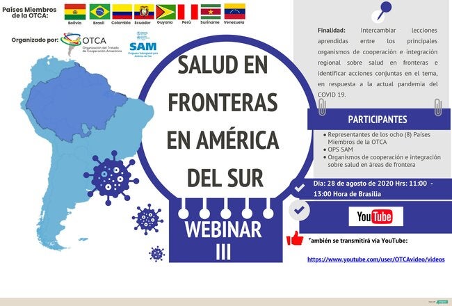 Webinar Salud en Fronteras - OPS/OMS | Organización Panamericana de la ...