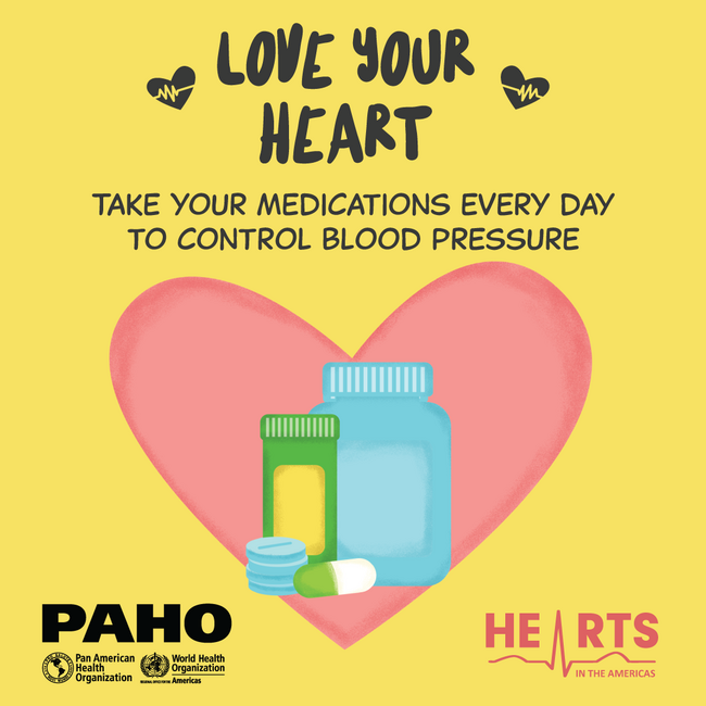 HEARTS: World Heart Day 2020 - social media card 2 - english - PAHO/WHO ...