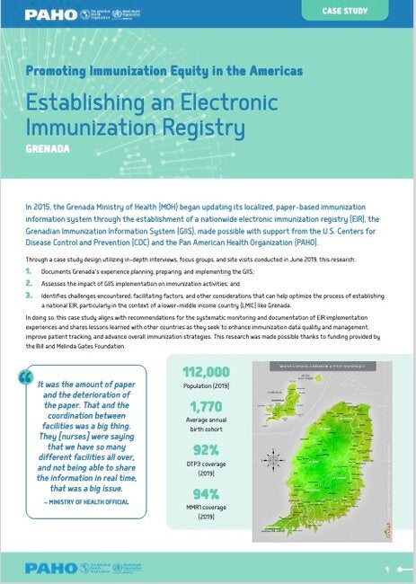 Promoting Immunization Equity in the Americas. Establishing an ...