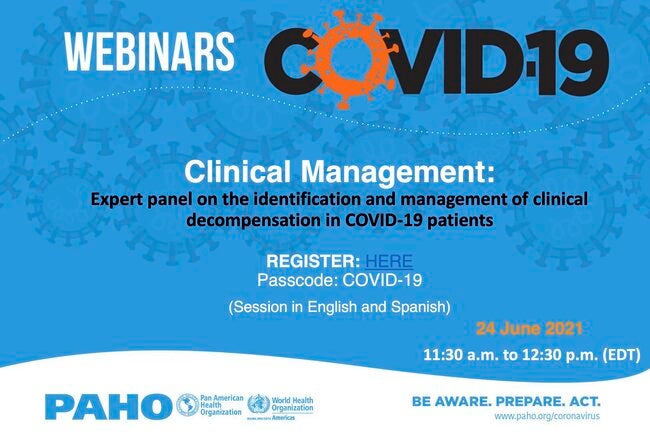 Webinar - Clinical Management: Expert panel on the identification and ...