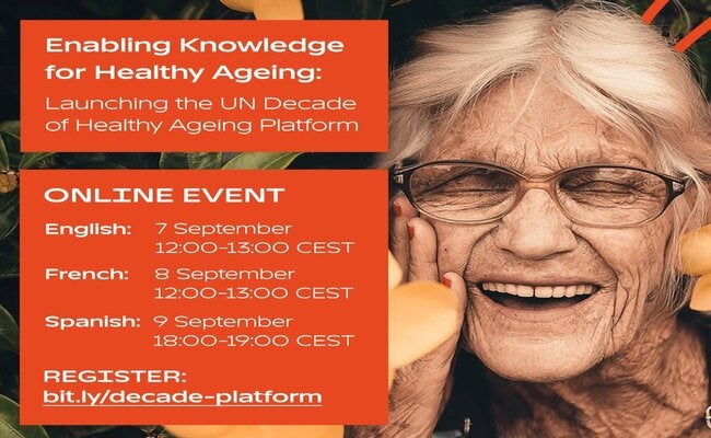 UN Decade of Healthy Aging Platform – Launch Event (English) - PAHO/WHO ...