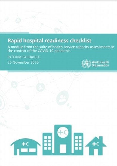 Rapid hospital readiness checklist: Interim Guidance - PAHO/WHO | Pan ...