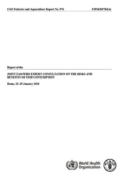 Report of the joint FAO/WHO expert consultation on the risks and ...