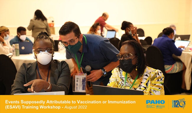 ESAVI workshop hosted to strengthen regional vaccination program - PAHO ...