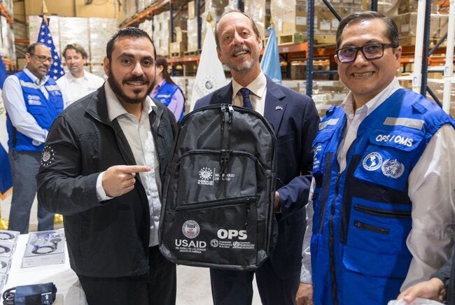 USAID y la OPS/OMS entregan donativo de insumos y equipamiento al ...