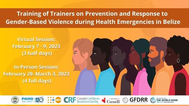 Training of Trainers on Prevention and Response to Gender-Based ...