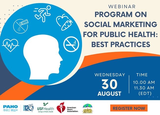 Program on Social marketing for public health: Best practices webinar ...